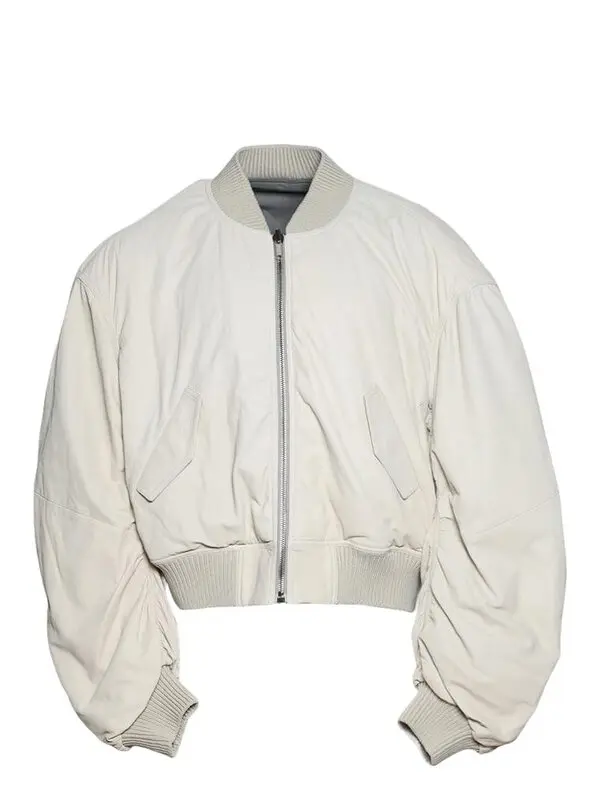 Rick Owens Secchia Flight Reversible Bomber Jacket - Sand