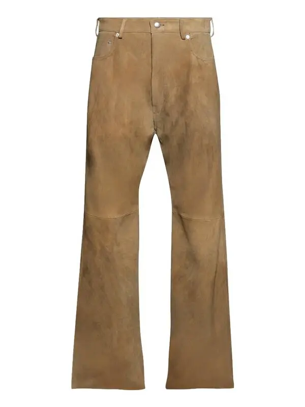 Rick Owens Geth Jeans Sumi - Brown