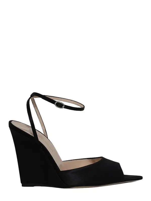 ANDREA WAZEN Loulou Wedge 105 - Black