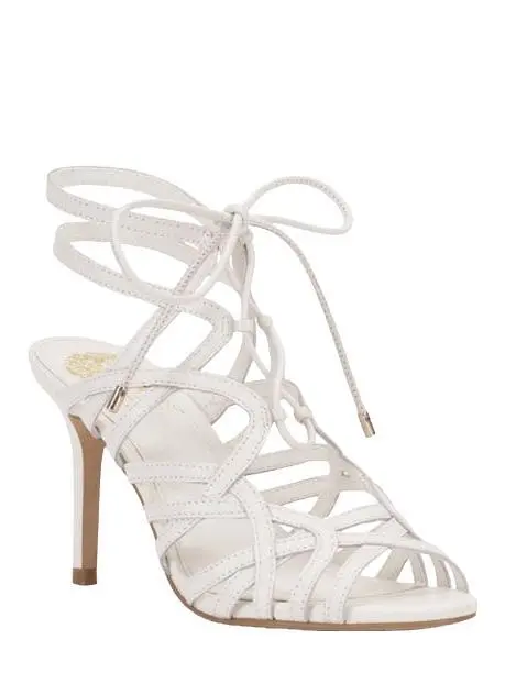 Vince Camuto Tilly Ankle Wrap Sandal - Bianco
