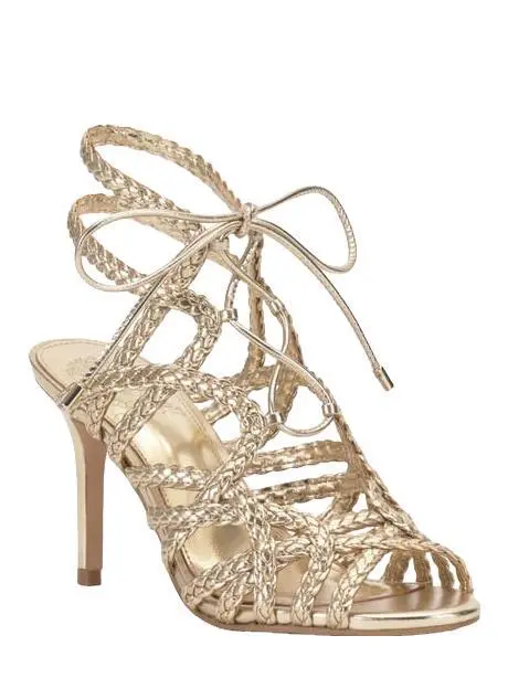 Vince Camuto Tilly Ankle Wrap Sandal - Egyptian Gold