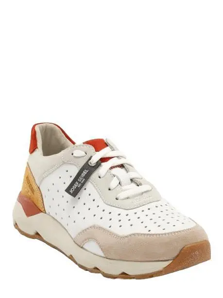 Josef Seibel Lace-up Sneaker - Beige Multi