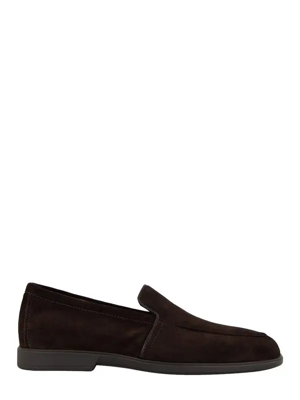Santoni Suede Loafers - Brown