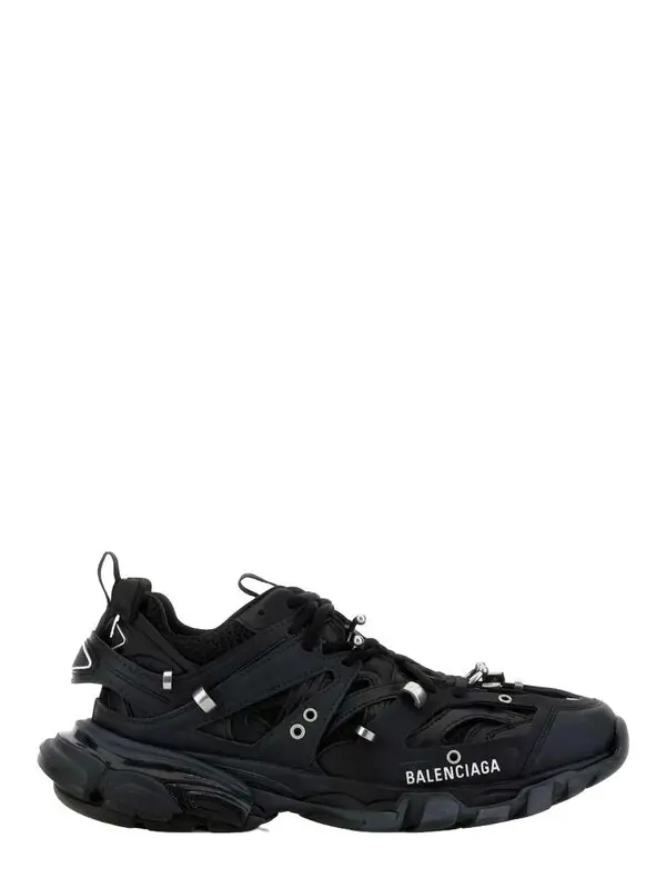 Balenciaga Track Piercing Sneakers - Black