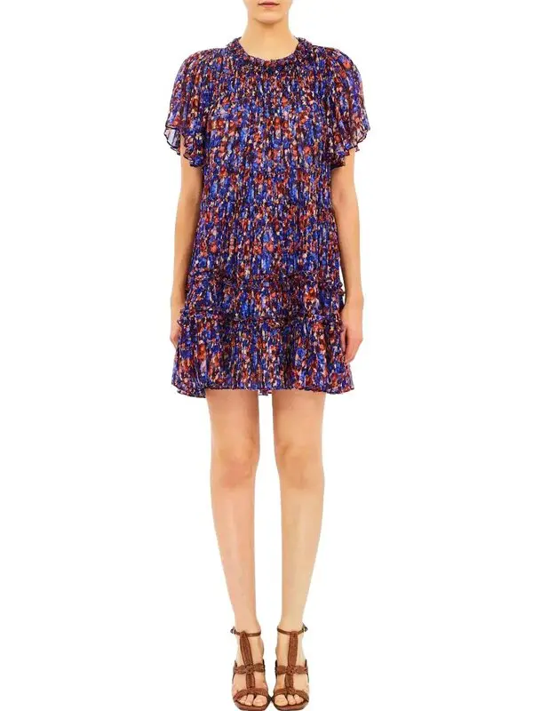 Ulla Johnson Ryla Mini Dress - Purple