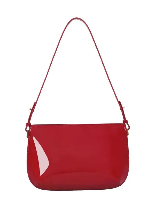 POTAMY Patent-leather Shoulder Bag - Red