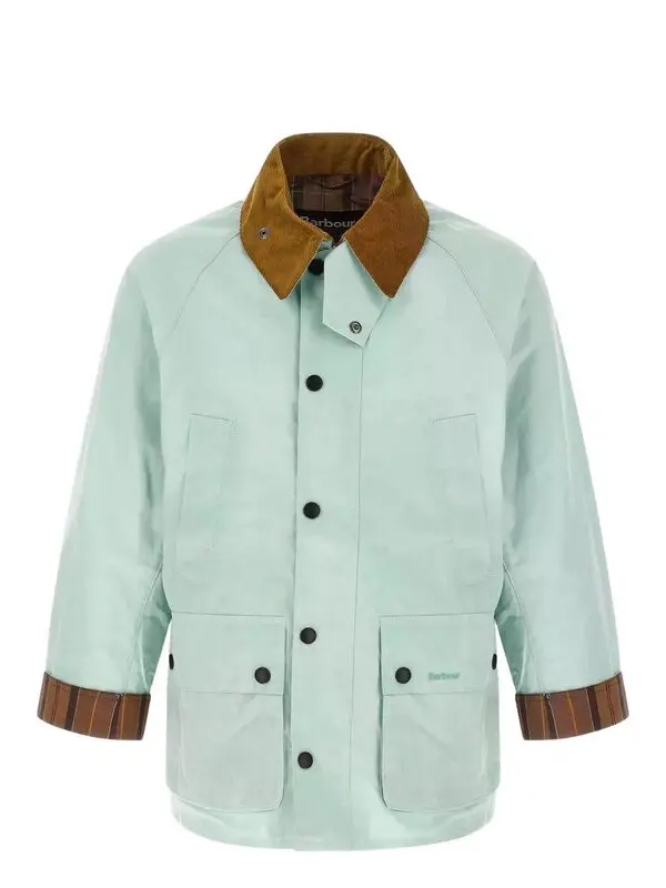 Barbour Bedale Corduroy-collar Jacket - Blue