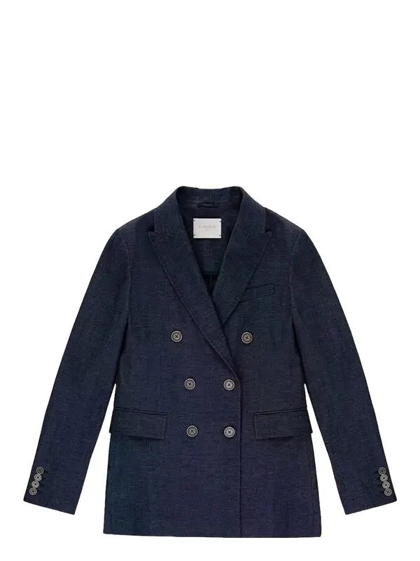 CIRCOLO 1901 Double-breasted Blazer - Blue