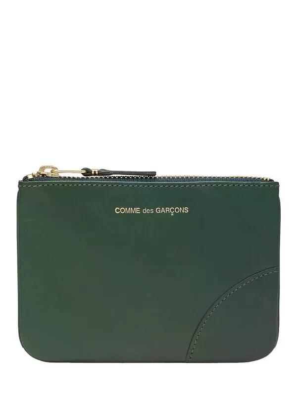Comme Des Garçons Logo-stamped Wallet - Green