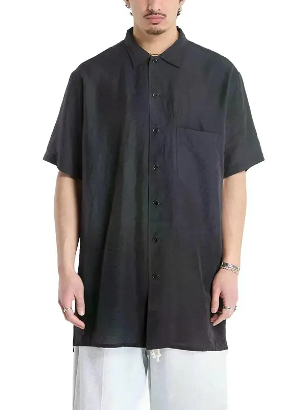 Y3 Short-sleeved Long Shirt - Black