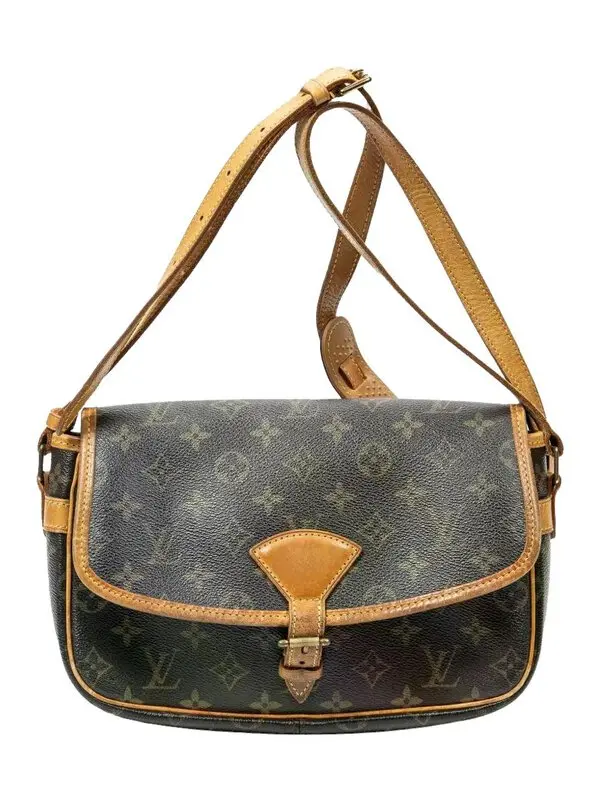 LOUIS VUITTON Sologne Monogram Canvas Shoulder Bag - Brown