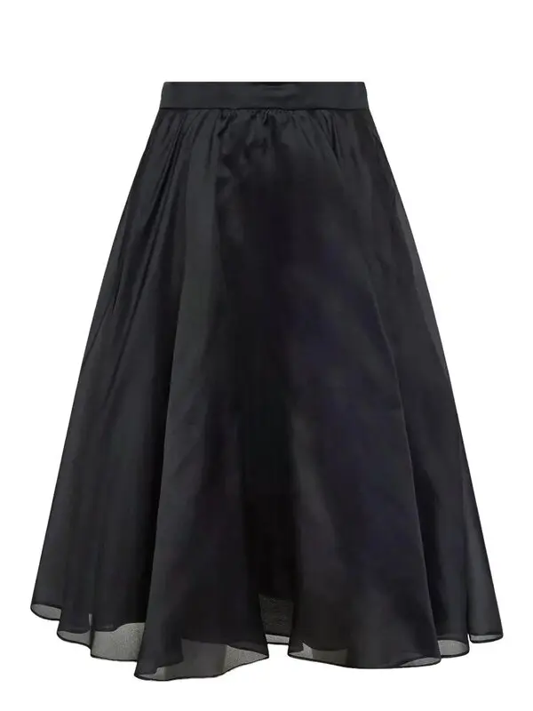 Max Mara Gathered Skirt - Black