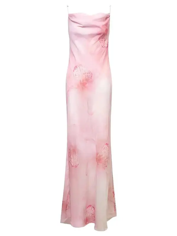 STOLEN STORES Floral-print Maxi Dress - Pink