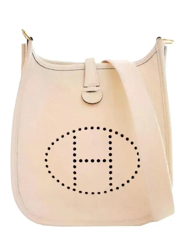 Hermès 2023 Evelyne Tpm Crossbody Bag - White