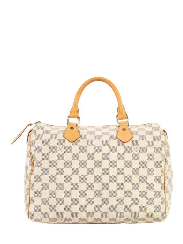 LOUIS VUITTON 30 Speedy Tote Bag - White