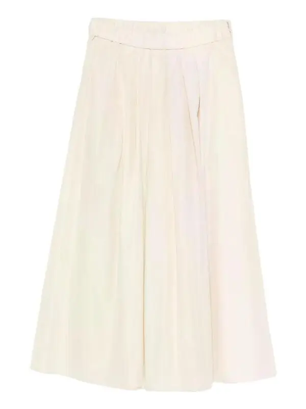 ROSSO 35 Pleated Skirt - Neutrals