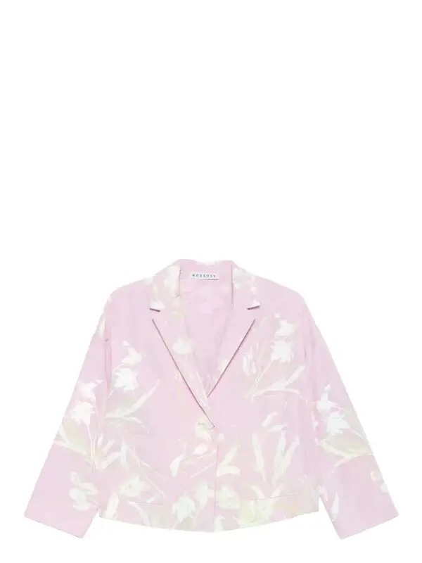 ROSSO 35 Floral Print Jacket - Pink