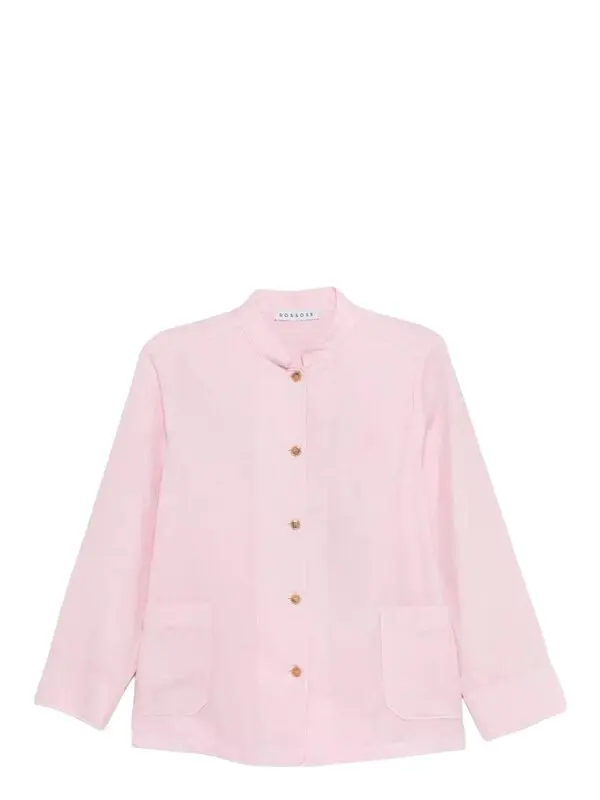 ROSSO 35 Pocket Button Jacket - Pink