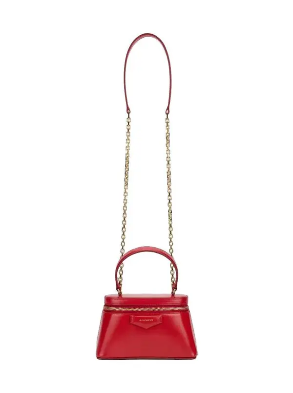 Givenchy Antigona Chain-strap Top-handle Mini Bag - Red