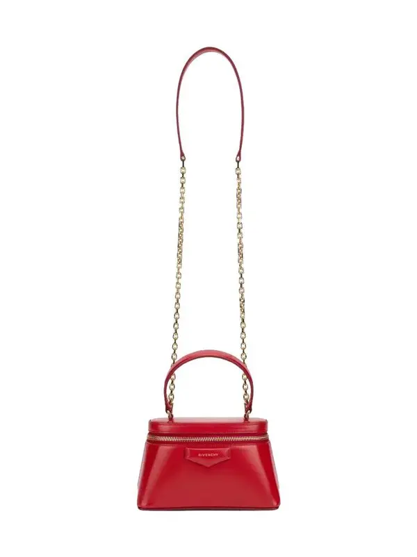 Givenchy Antigona Chain-strap Top-handle Mini Bag - Red