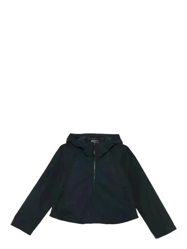 Aspesi Hooded Zip Jacket - Blue