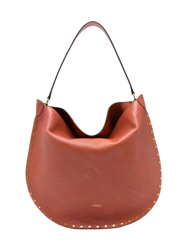 Isabel Marant Grained-leather Shoulder Bag - Red