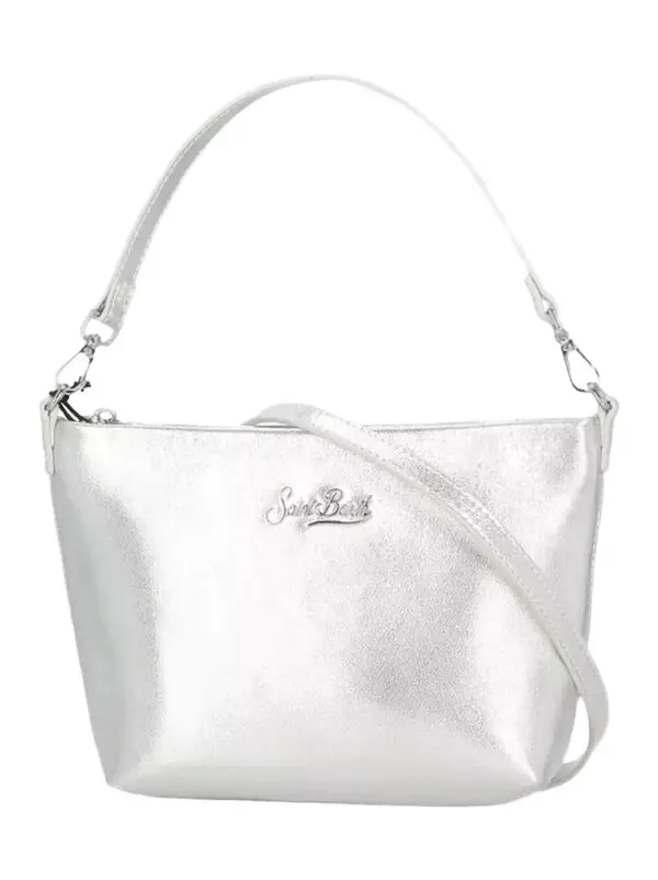 MC2 SAINT BARTH Logo Shoulder Bag - Silver