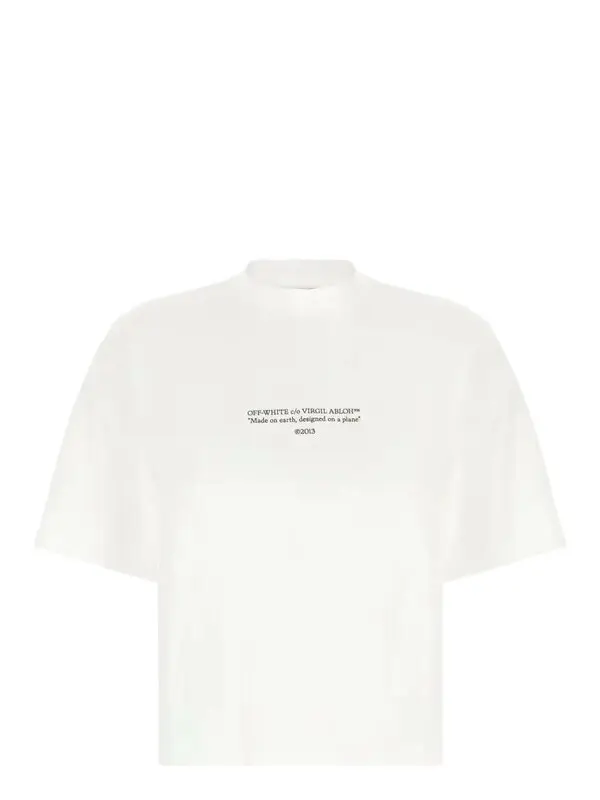 Off-White Short-sleeve T-shirt - White