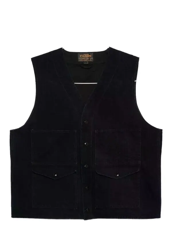 Filson Buttoned Gilet - Blue