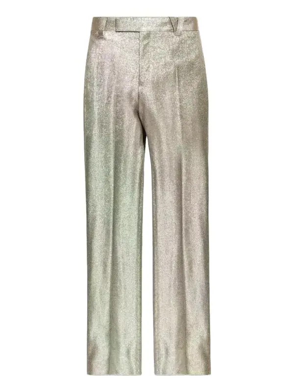 Versace Straight-leg Trousers - Gold