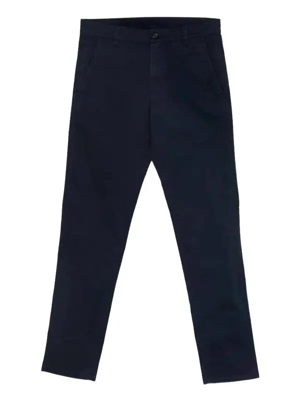 Aspesi Tonal-stitching Trousers - Blue