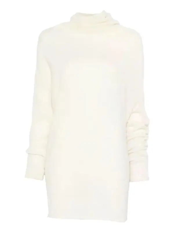 VIKTORIA CHAN Juliet Skewed Sweater - White