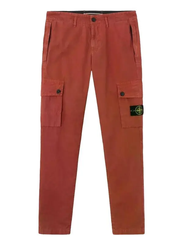 Stone Island Cargo Trousers - Orange