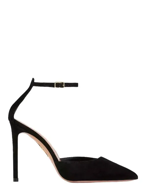 AQUAZZURA X Alex Rivière 105mm D'orsay Pumps - Black