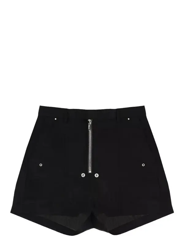 Rick Owens Zip Fastening Shorts - Black