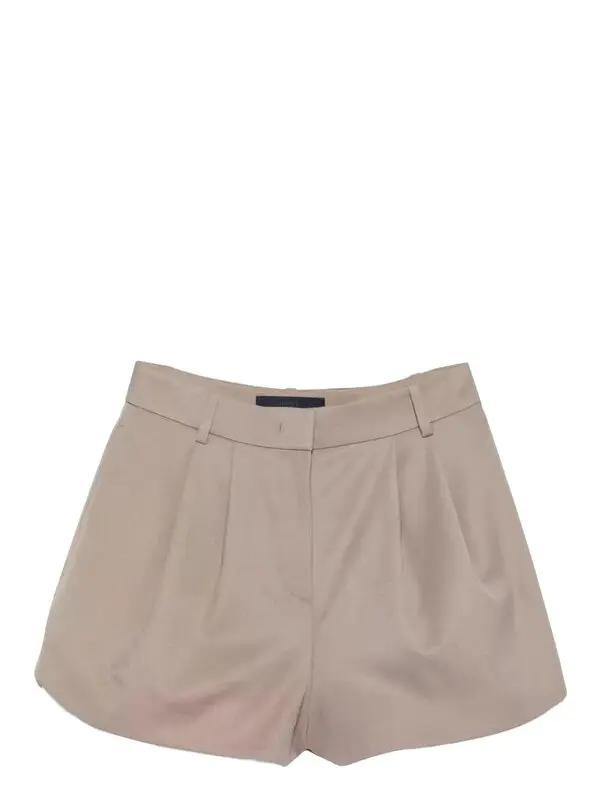 JUUN.J Pleated Shorts - Neutrals