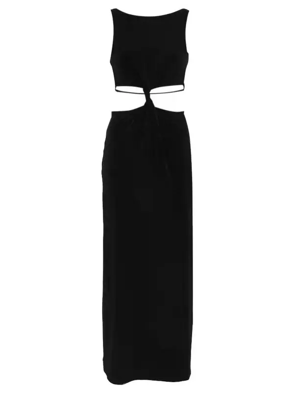 ELEH Cutout Detail Dress - Black