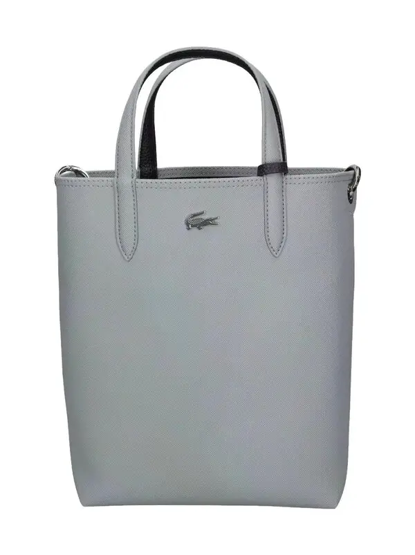 Lacoste Anna Reversible Logo Tote Bag - Grey