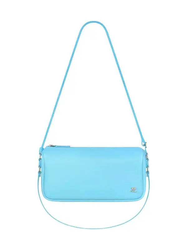 COURREGES Small Three Sixty Shoulder Bag - Blue
