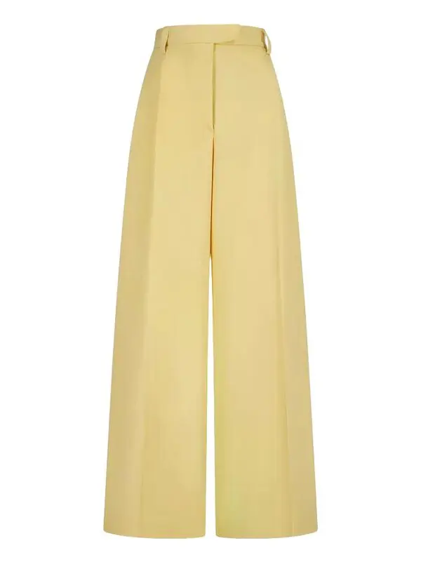 THELATEST Gabardine Trousers - Yellow