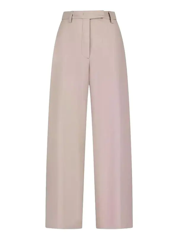 THELATEST Dina Wide Leg Trousers - Neutrals