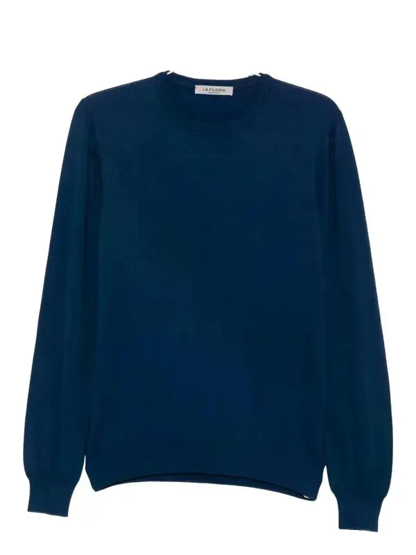 FILERIA Long-sleeve Sweater - Blue