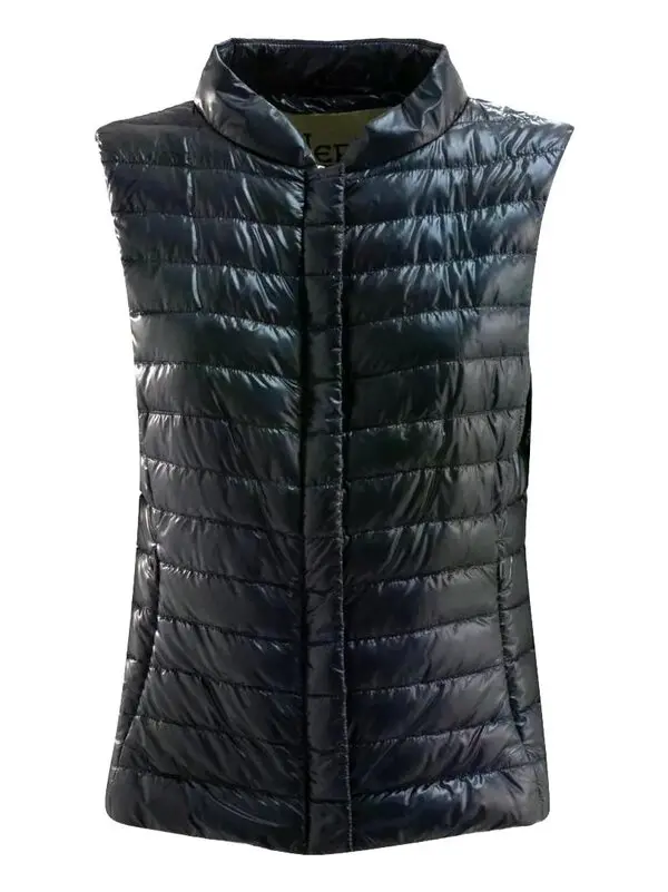 Herno Quilted Gilet - Black