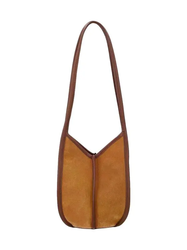 Hereu Leather Shoulder Bag - Neutrals