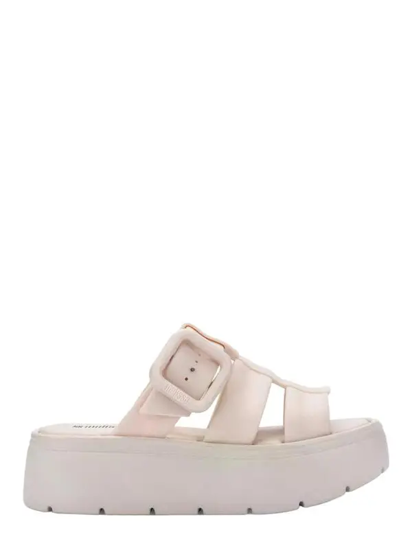 Melissa Platform Buckle Sandals - Neutrals