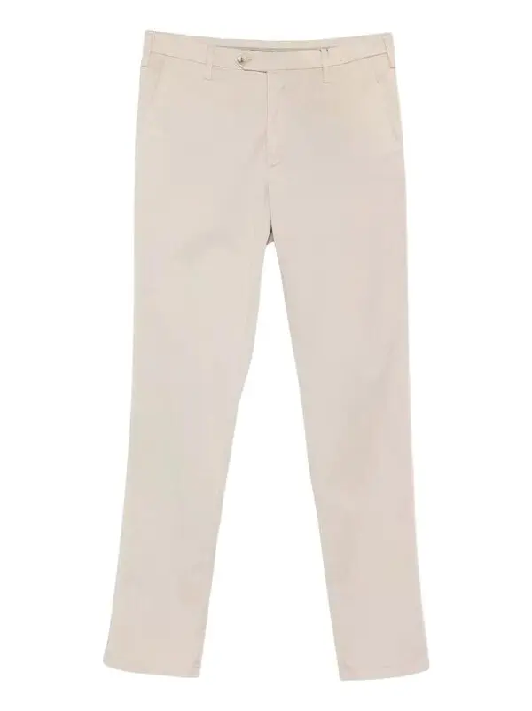 Canali Buttoned Trousers - Neutrals