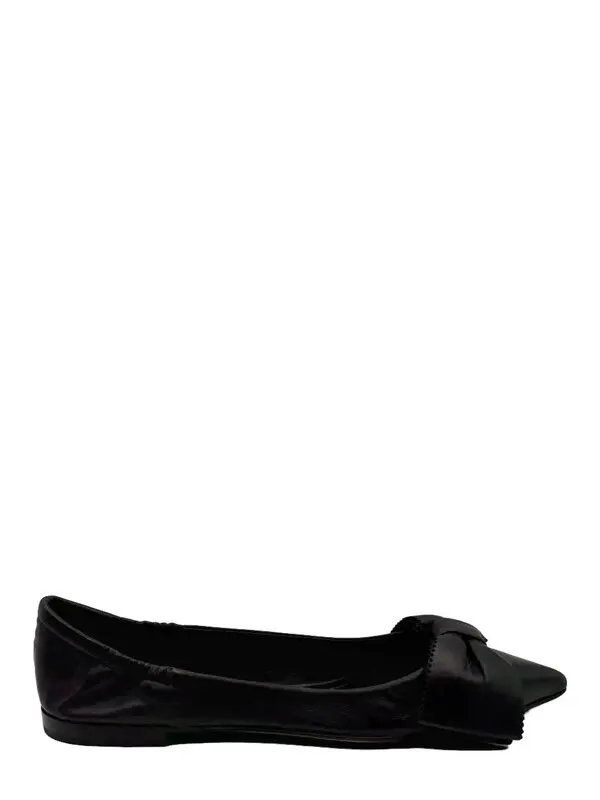 POMME D´OR Bow-detail Ballet Flats - Black