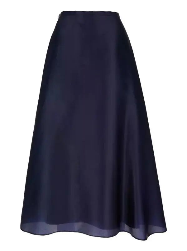 Alberta Ferretti A-line Skirt - Blue