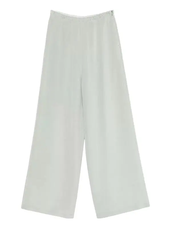 Max Mara Wide-leg Palazzo Pants - Green