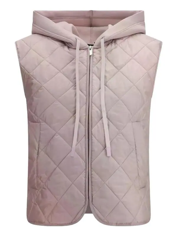 Max Mara Hooded Gilet - Pink